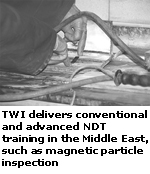 NDT training in the Middle East for over 15 years