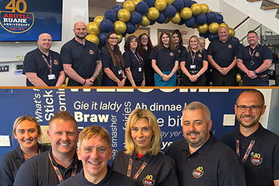 Argyll Ruane celebrates 40 years