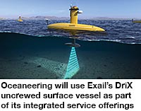Oceaneering introduces uncrewed surface vessel service to support ...