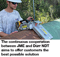 JME and Dürr NDT join forces for innovative X-ray solution